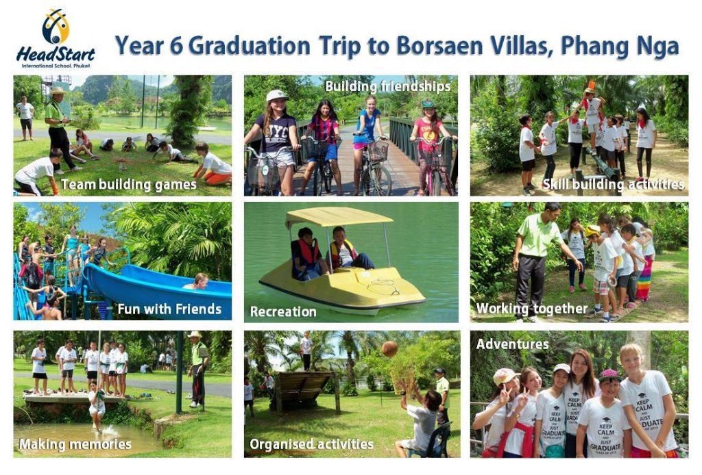 Year 6 Graduation Trip HeadStart @ Borsaen Villa and Spa, Phang Nga on ...