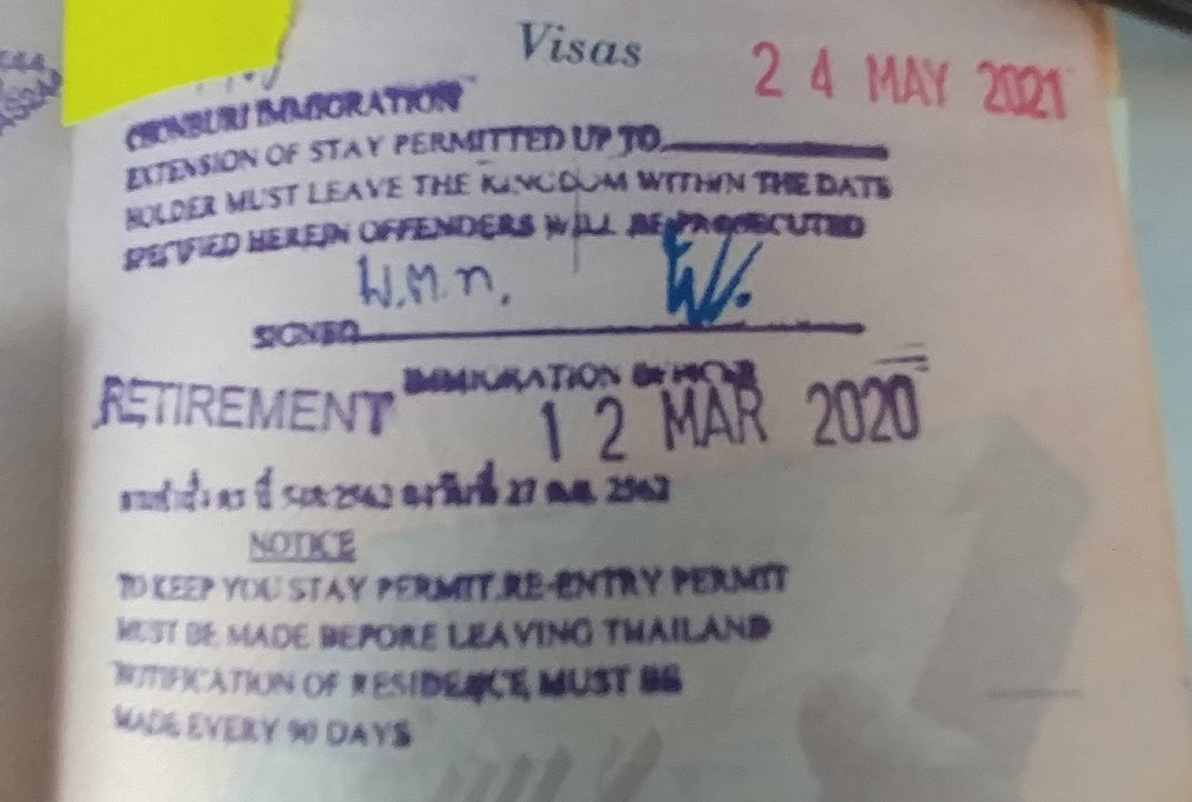Nice surprise at Jomtien Immigration - Thai Visas, Residency, and Work ...