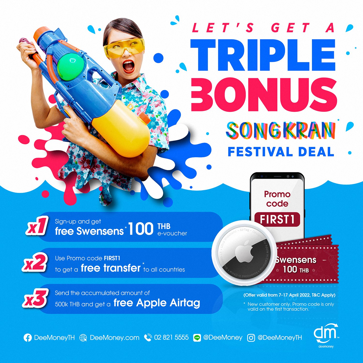 Let's Get A Triple BONUS - Songkran Festival Deal!! - Jobs, Economy ...