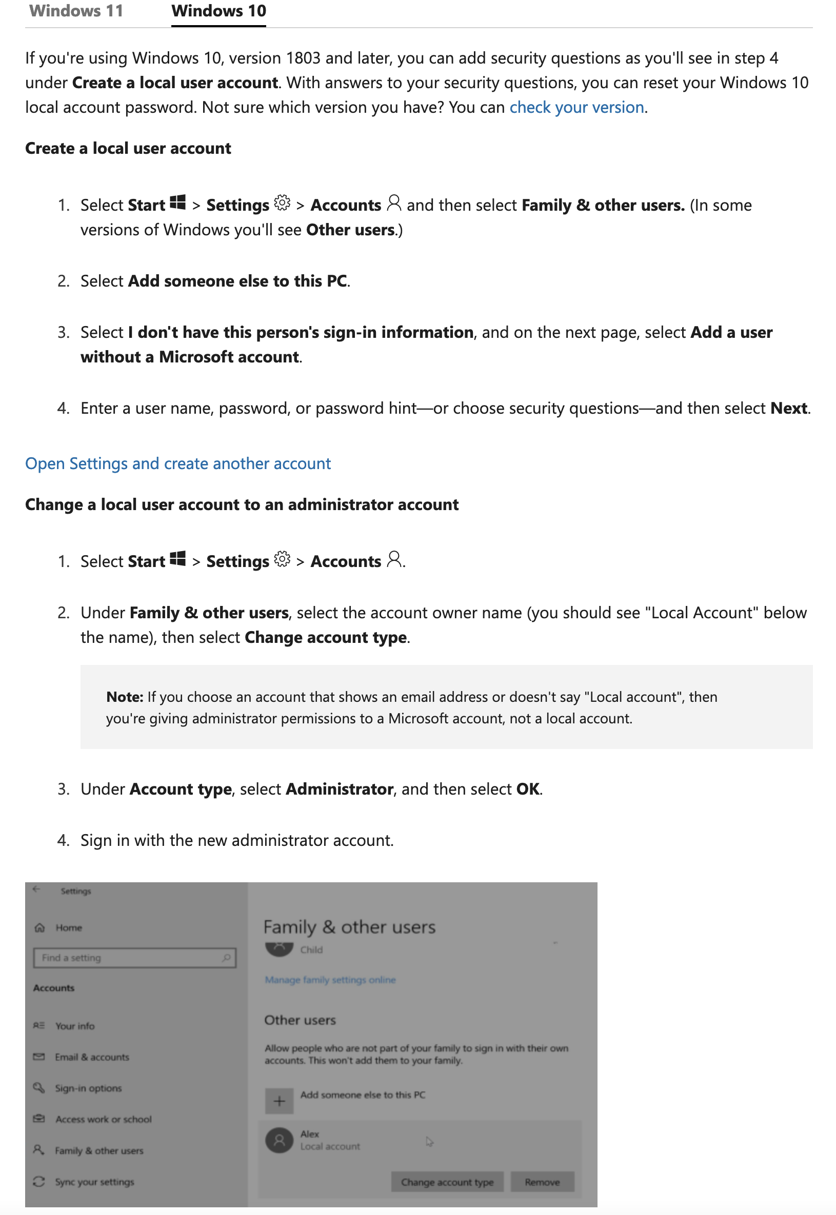 How To Create New Windows 10 Local User Account IT And Computers