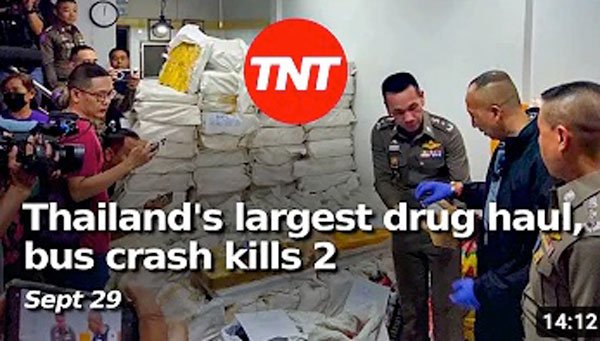 Thailand's biggest drug haul, Pattaya bus crash kills 2 : Tim Newton ...