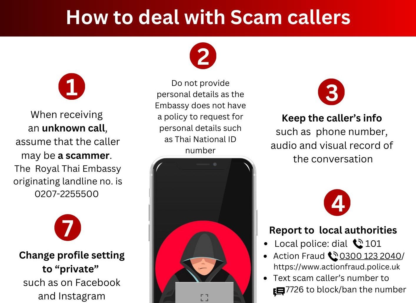 Thais in UK warned of scam calls - Thailand News - Thailand News ...