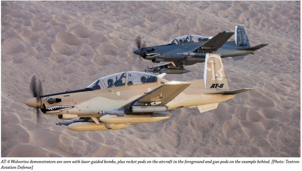 RTAF to Commission 8 AT-6 Light Attack Aircraft - Thailand News ...