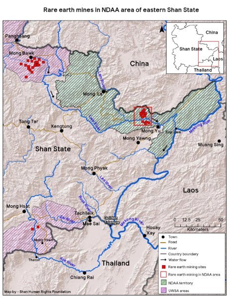 Chinese Rare Earth Mines Spark Alarm in Shan State - Myanmar News ...