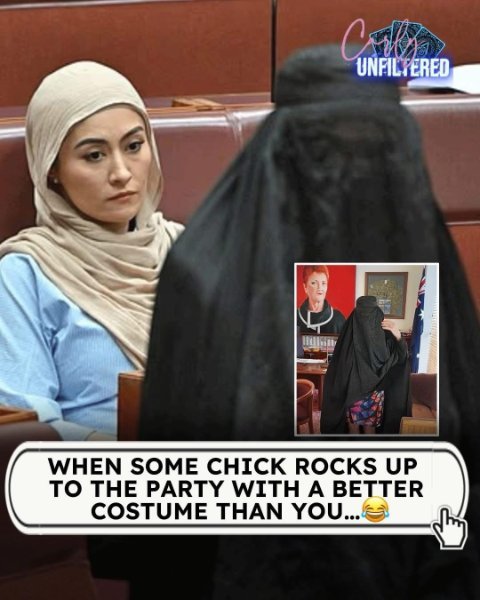 Aussie Senate Fury: Pauline Hanson Sparks Outrage Wearing Burqa - Page ...