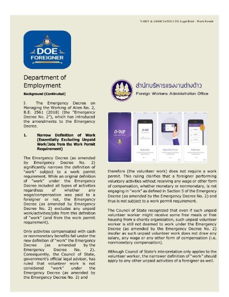 Legal Brief – What You May Not Know About Thailand’s Work Permit - Thai ...