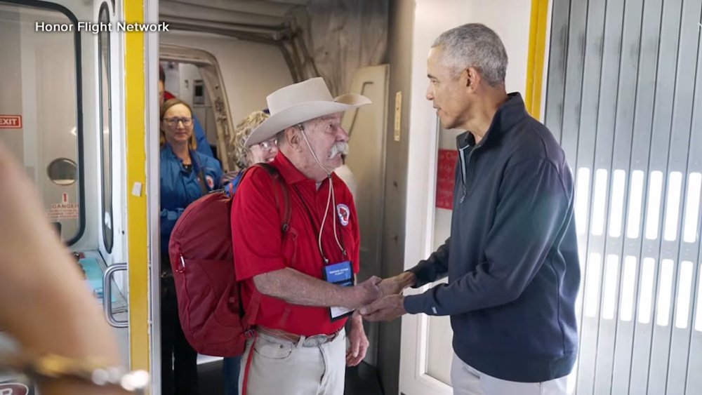 Obama's Mid-Air Salute: Veterans Get Unforgettable Surprise - World ...