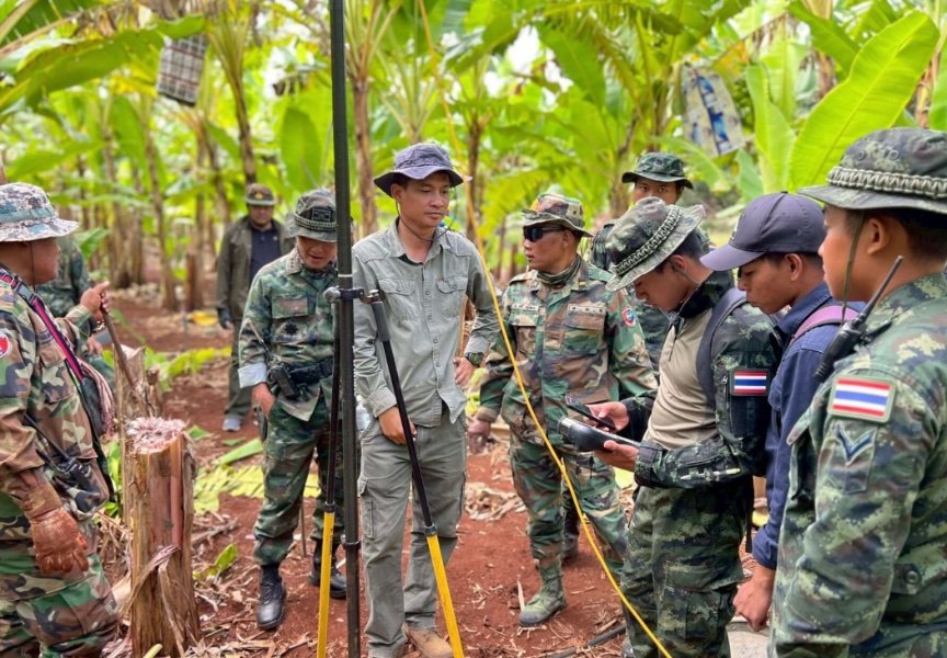 Thai–Cambodia Border Marking Completed Over 8.3km Stretch - Eastern ...