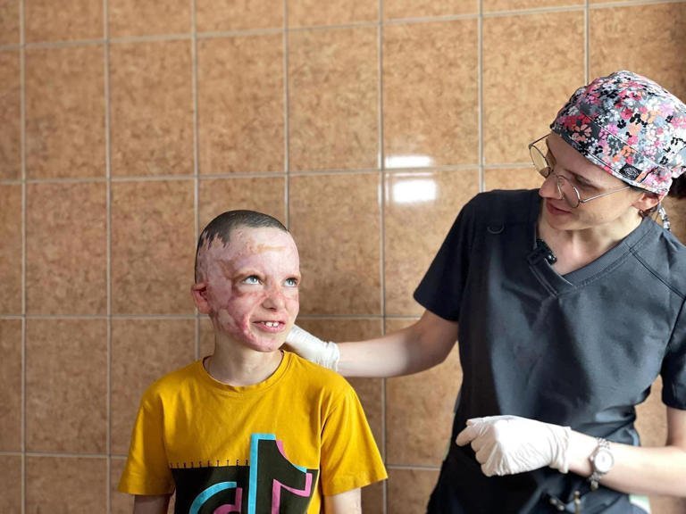 11-year-old Roman shares resilience story in Brussels - The War in ...