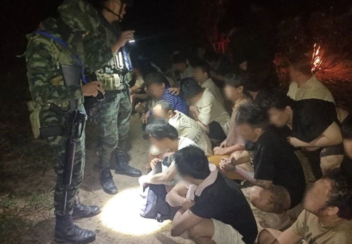 Thai Task force Intercepts 26 Malaysians in Tak - Central Thailand News ...