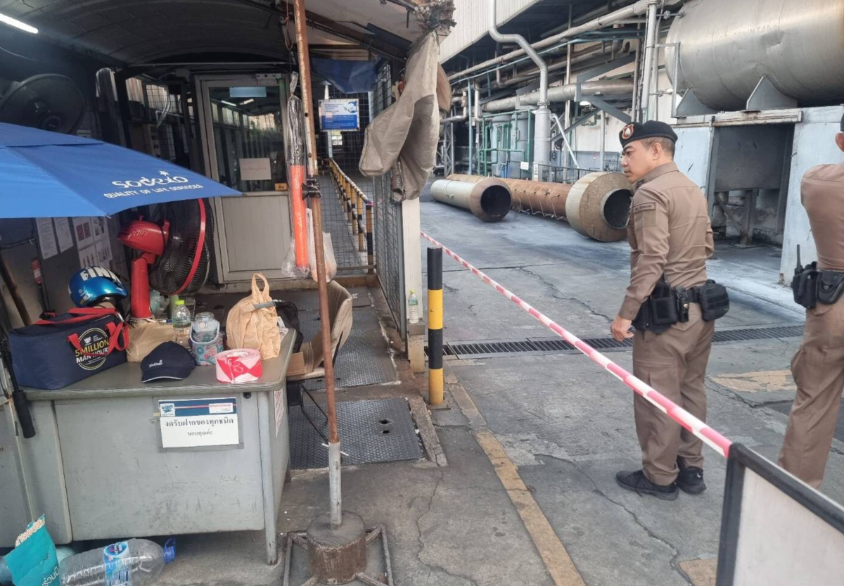 Security Guard Found Stabbed to Death at Bangkok Factory Gate - Bangkok ...