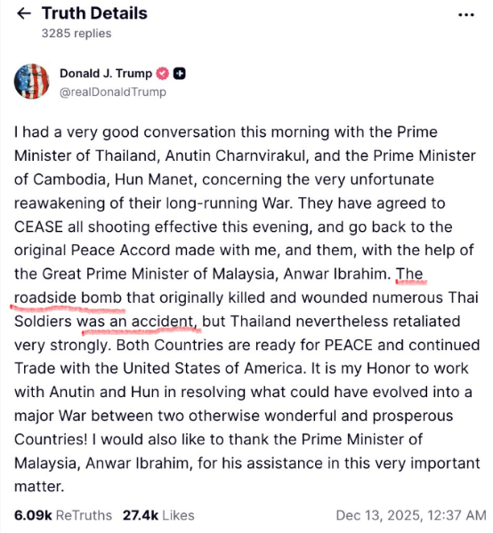 Trump’s ‘Roadside Accident’ Remark on Landmines Sparks Anger - Page 2 ...