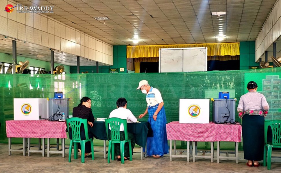 Myanmar junta reports 52% turnout in staged vote - Myanmar News ...